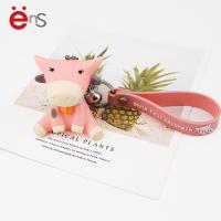 China Decorative Cute Animal Keychains non phthalate pvc Material ISO BSCI approved for sale