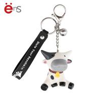 China Decorative Cute Animal Keychains non phthalate pvc Material ISO BSCI approved for sale