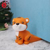 China Cute Plastic PVC Door Stopper Tiger Shape  for promotional gifts OEM for sale