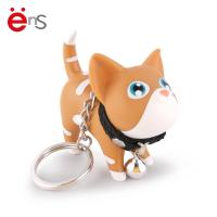 China Anime Figure Promotional Plastic Keychain , 3D Soft Pvc Rubber Keychain for sale