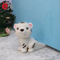 China Durable Cartoon Door Stopper , Tiger cute door wedge EN71 ASTM certificate for sale