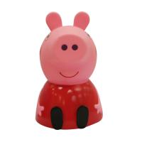 China PVC Animal Pig Coin Bank , 6.2 inch ×4 inch Plastic Piggy Bank for Saving Money for sale