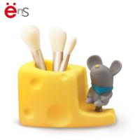 China Cartoon Plastic Pencil Holder For Desk Multi Function EN71 ASTM CPSIA Certificate for sale