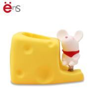 China Cartoon Plastic Pencil Holder For Desk Multi Function EN71 ASTM CPSIA Certificate for sale