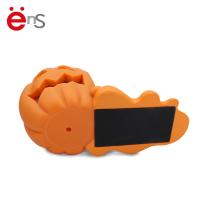 China Halloween Pumpkin PVC Door Stopper Unbreakable Non phthalate Material for sale
