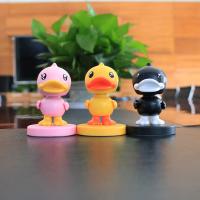 China B.Duck Bobble Head Dolls Yellow Duck ODM Plastic PVC Material for sale
