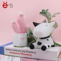 China ENS Cow Cute Animal Night Lights Battery Power for Gift ODM OEM for sale