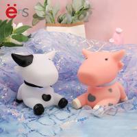 China Eco PVC Soft LED Night Light Cow Shaped 9cm×7.5cm×10cm Size for sale