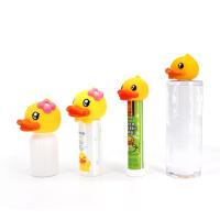 China Vinyl PVC Plastic Toys Yellow Cute Duck Head For Party Decoration for sale