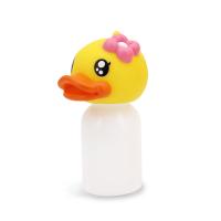 China Vinyl PVC Plastic Toys Yellow Cute Duck Head For Party Decoration for sale