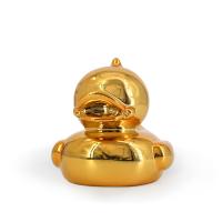 China Electroplated Vinyl Figures Toys Non Phthalate PVC Duck Toys for sale