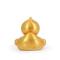 China Gold Silver PVC Plastic Toys Electroplated Duck 3D Cartoon Figure for sale