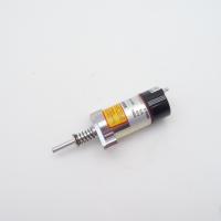 China 24 VDC Fuel Shut Off Solenoid Valve Stop Switch 1255774 For 3306C 3406B 3406C Engine for sale
