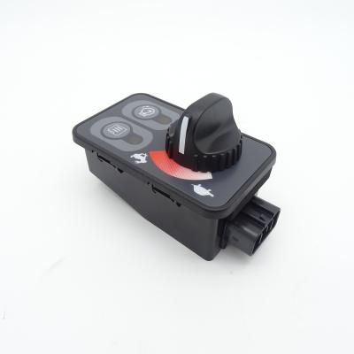China Kubota KX185 Excavator Throttle Motor Knob Controller Switch RD809-53730 for sale