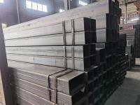 China 35mm Rectangular Steel Pipe Q235 Ss Rectangular Tube Carbon Black Iron for sale