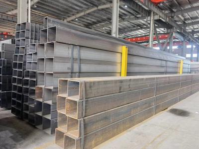 China 35mm Rectangular Steel Pipe Q235 Ss Rectangular Tube Carbon Black Iron for sale