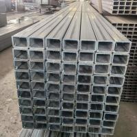 China 201 Galvanized Steel Rectangular Tube Q235B 316 80mm For Maintenance for sale