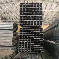 China 201 Galvanized Steel Rectangular Tube Q235B 316 80mm For Maintenance for sale