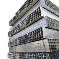 China 6mm Galvanized Iron Square Pipe C45 Galvanized Rectangular Tube Q235 for sale