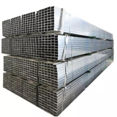 China Q345 Rectangular Steel Pipe 16Mn Carbon Steel Rectangular Tube for sale