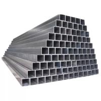 China Galvanized Rectangular Pipe 100x100mm A500 Steel Tube 3mm Wall Thickness for sale
