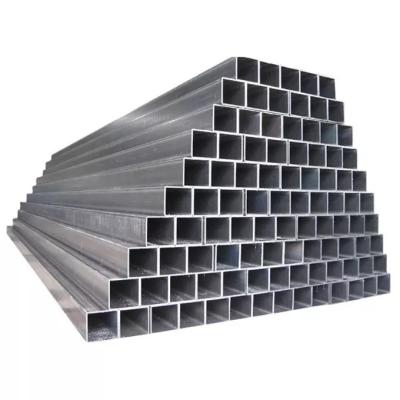 China Galvanized Rectangular Pipe 100x100mm A500 Steel Tube 3mm Wall Thickness for sale