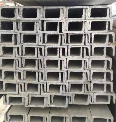 China Hot Dipped Galvanized Steel C Channel Beam S235JR Q235 100mm to 900mm for sale