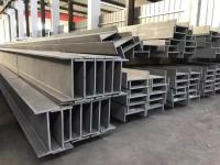 China ASTM C Channel Steel Beam 0.3mm Cold Rolled H Shape Steel Beam SS400 Q235 for sale