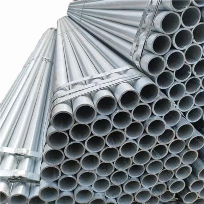 China St52.4 Galvanized Carbon Steel Pipe 1mm Hot Dipped Steel Tube Round Square Rectangular for sale
