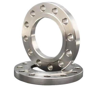 China ASME B16.5 150lb Slip On Pipe Flange A105 Forged Steel 14.5mm Custom Size for sale
