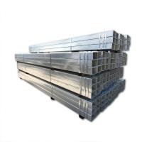 China Hot Dipped Galvanized Square Steel Pipe 80x80mm Q235B 2.5mm Wall Thickness for sale
