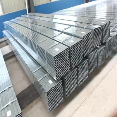 China Welded Galvanized Steel Square Tube 50x50 S235JR 275g Zinc Coating for sale