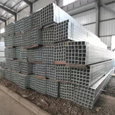 China Hot Dip Galvanized Steel Square Piping 0.8 - 30 Mm for sale