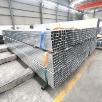 China Galvanized Steel Square Pipe 50x50mm Q235 Hollow Section Tube ERW 6m Length for sale