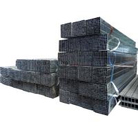 China Hot Rolled Galvanized Steel Square Tube Q235B Z60 Z100 Zinc Coating 20x20mm for sale