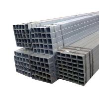 China Galvanized Steel Square Pipe 6.4M Hot Dip Galvanized Seaworthy Package for sale
