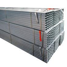 China Galvanized Steel Square Pipe 6m Length 0.8-30mm Thickness for Furniture Tube for sale