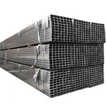 China EN10219 Steel Rectangular Pipe Customized Size ERW LSAW SSAW Plain Beveled Threaded Grooved Ends for sale