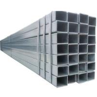 China Painted Coated Grooved Rectangular Steel Pipe Q235 Q345 0.5-3.0mm for Industrial Structure for sale