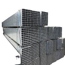China BIS Certified Galvanized Steel Square Tube 0.8-30mm Thickness 6M Length for sale