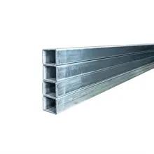 China ERW Steel Rectangular Tube Pipe 0.5-3.0mm Thickness Q195 Q235 6m Length for sale