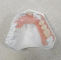 China Pink / Transparent TCS Valplast Odor Resistant Flexible Dental Prosthesis for sale