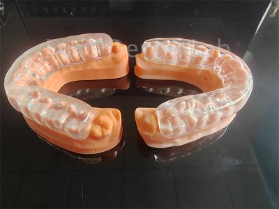 China Customizable Soft Dental Guard for Jaw Dual Layer Hard Outer Soft Inner Fit Bruxism Relief for sale