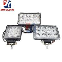 China JUYULONG 4inch 12-80V Forklift 9-bead LED Super Bright Work Lights Universal Forklift Parts Front Headlights Engineering Parts for sale