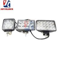 China JUYULONG 4inch 12-80V Forklift 9-bead LED Super Bright Work Lights Universal Forklift Parts Front Headlights Engineering Parts for sale