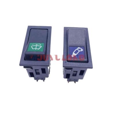 China JUYULONG for DOOSAN DH220/225/258/300-5-7-9 DX DAEWOO Wiper Headlight Water Spray Switch Excavator Accessories for sale