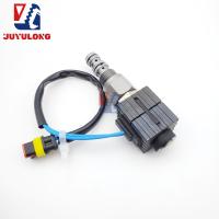 China JUYULONG Pilot Safety Lock Solenoid Valve Coil for Xugong Ward Rewo Trinity 135JCM Sanhe Construction Machinery Parts for sale