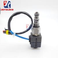 China JUYULONG Pilot Safety Lock Solenoid Valve Coil for Xugong Ward Rewo Trinity 135JCM Sanhe Construction Machinery Parts for sale