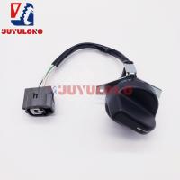 China JUYULONG Excavator Accessories Xiamen Foton Lovol Longgong Zhonglian Throttle Knob Refueling Door Controller Gear Switch for sale
