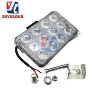China JUYULONG Forklift Headlight LED Light 9 Beads 12 Beads White Light 12V 48V Hangcha Heli Engineering Truck Excavator Lighting for sale
